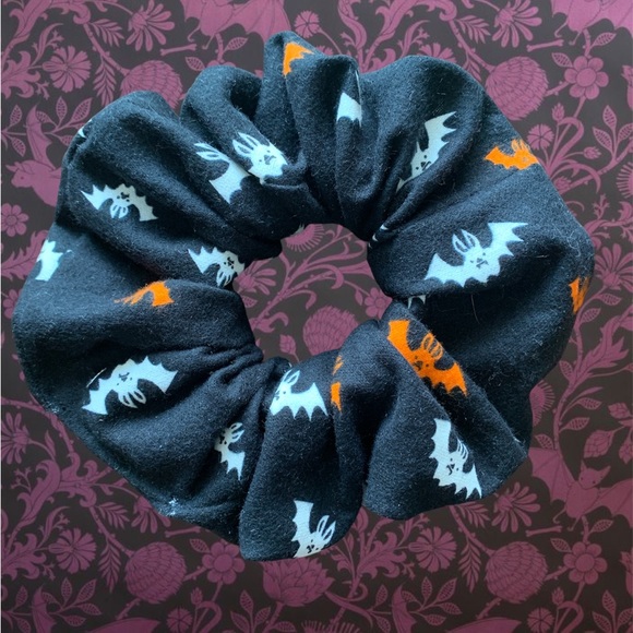 Hand Crafted | Hair | Xl Glow In The Dark Halloween Gothic Bat Hair ...